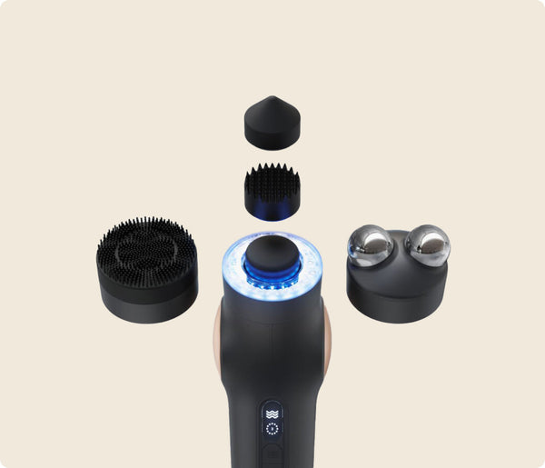 TheraFace PRO (Black) | Clinically-Proven All-in-One Skincare Device ...
